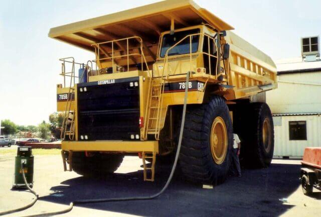 Mackellar Mining - Another Big Brute Cleaning Mining Plant Equipment